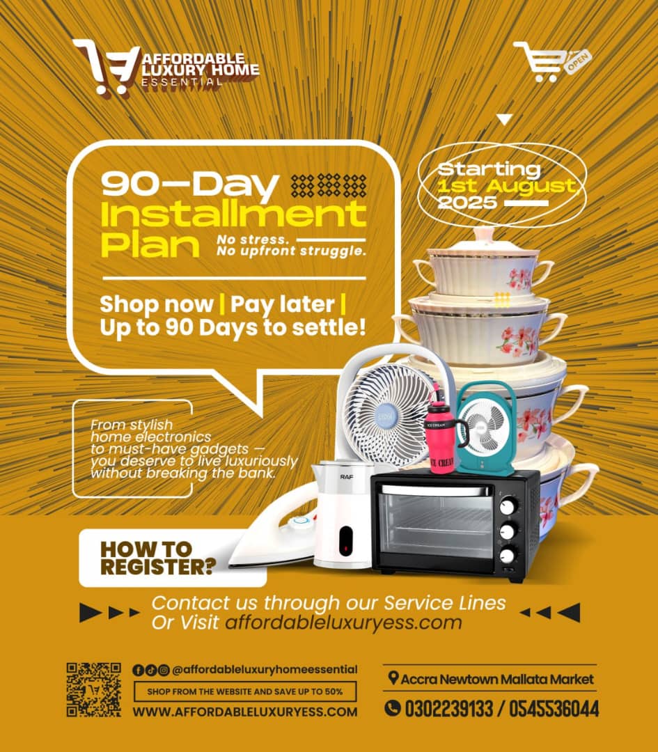 Affordable Luxury Home Essentials’ 90-Day Installment Plan Starting on ...